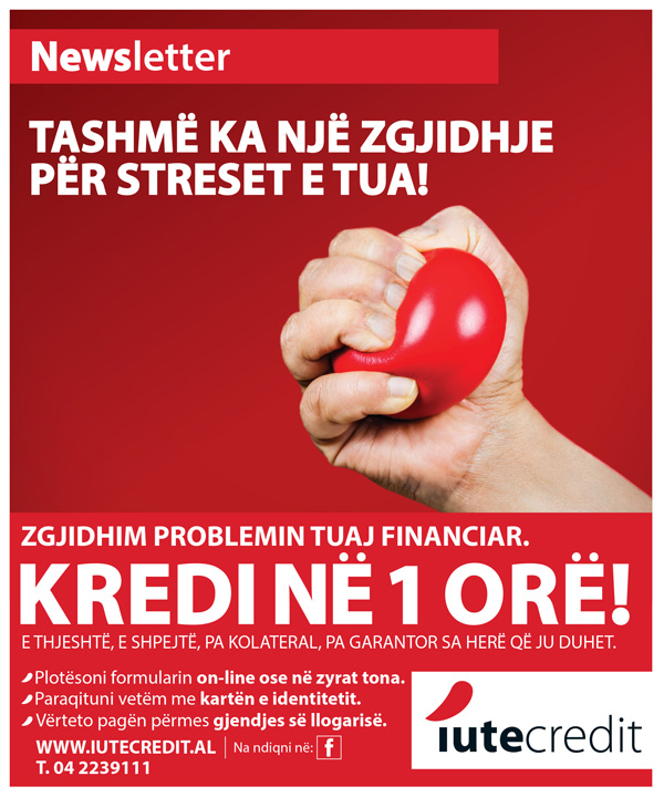 Iute Credit – Kredi ne 1 Ore nga Iutecredit – Posta Juaj Email Marketing